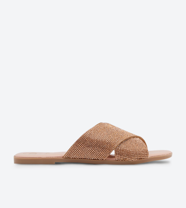 Dune London | Levada Di Diamond Embellished Cross-Cross Slides | 6TH ...