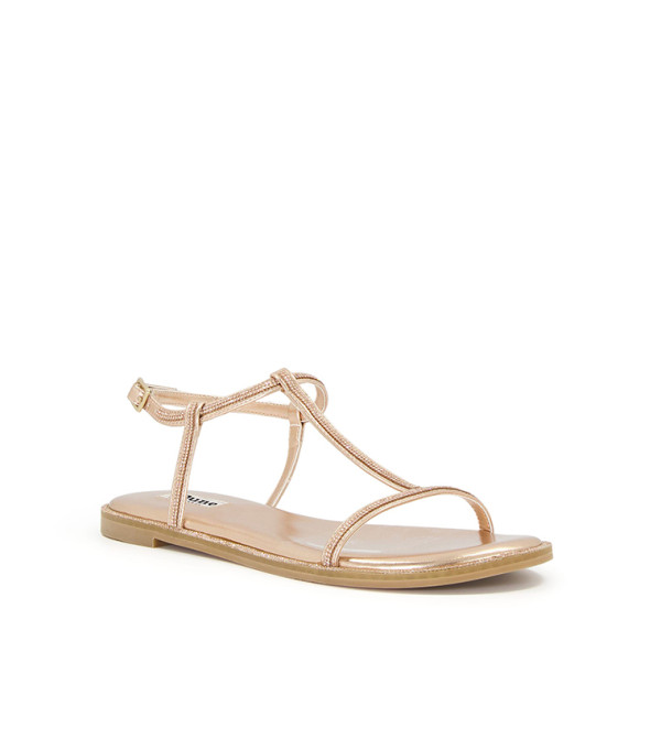 Shop Naive-Rose Gold Sandals for Women | Dune London Kuwait